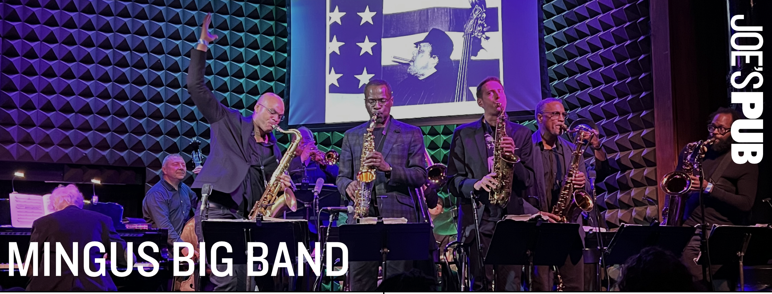 Mingus Fest! Mingus Big Band at Joe's Pub-Sat, Feb 14-2 sets! — CHARLES MINGUS